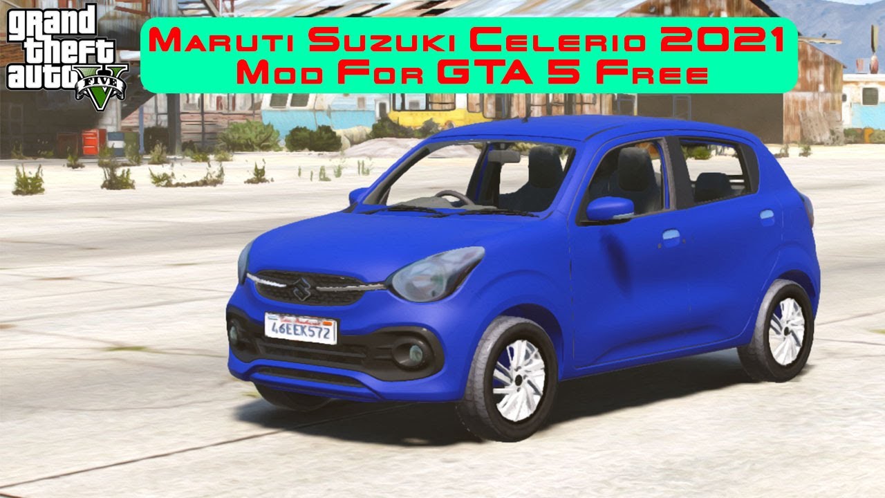 Maruti Suzuki Celerio 2021 Mod For GTA 5 Download Free | Best Indian ...