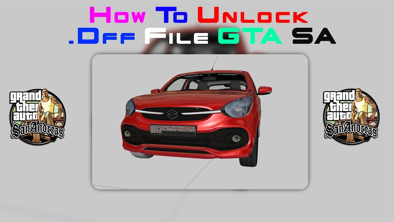 How To Unlock Dff File And Import In ZModeler 2 | GTA Modding By G5 ...