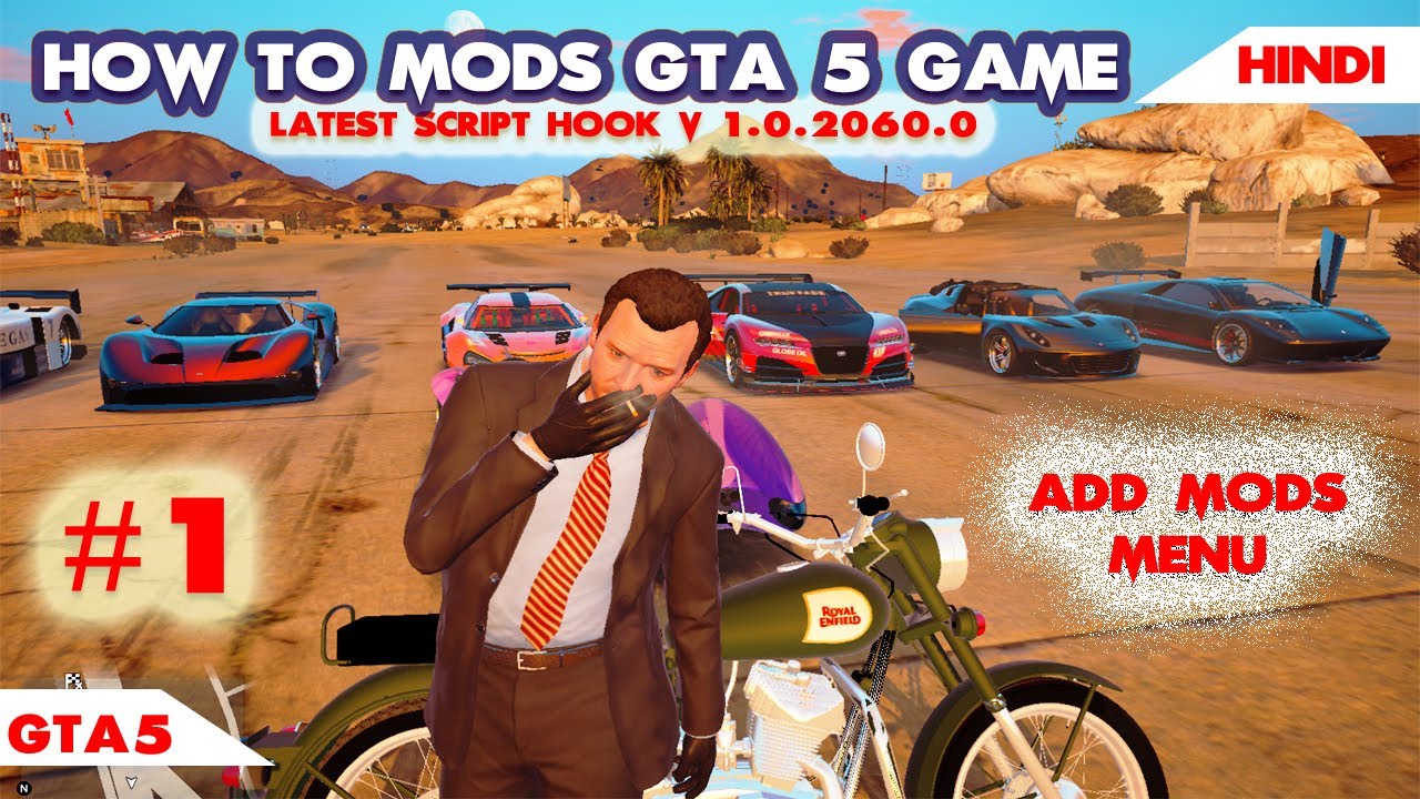 How To Mod GTA 5 | Simple And Easy Install Mods | Add Mod Menyoo ...