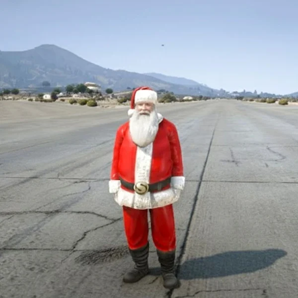 Santa Claus Addon Ped For GTA 5